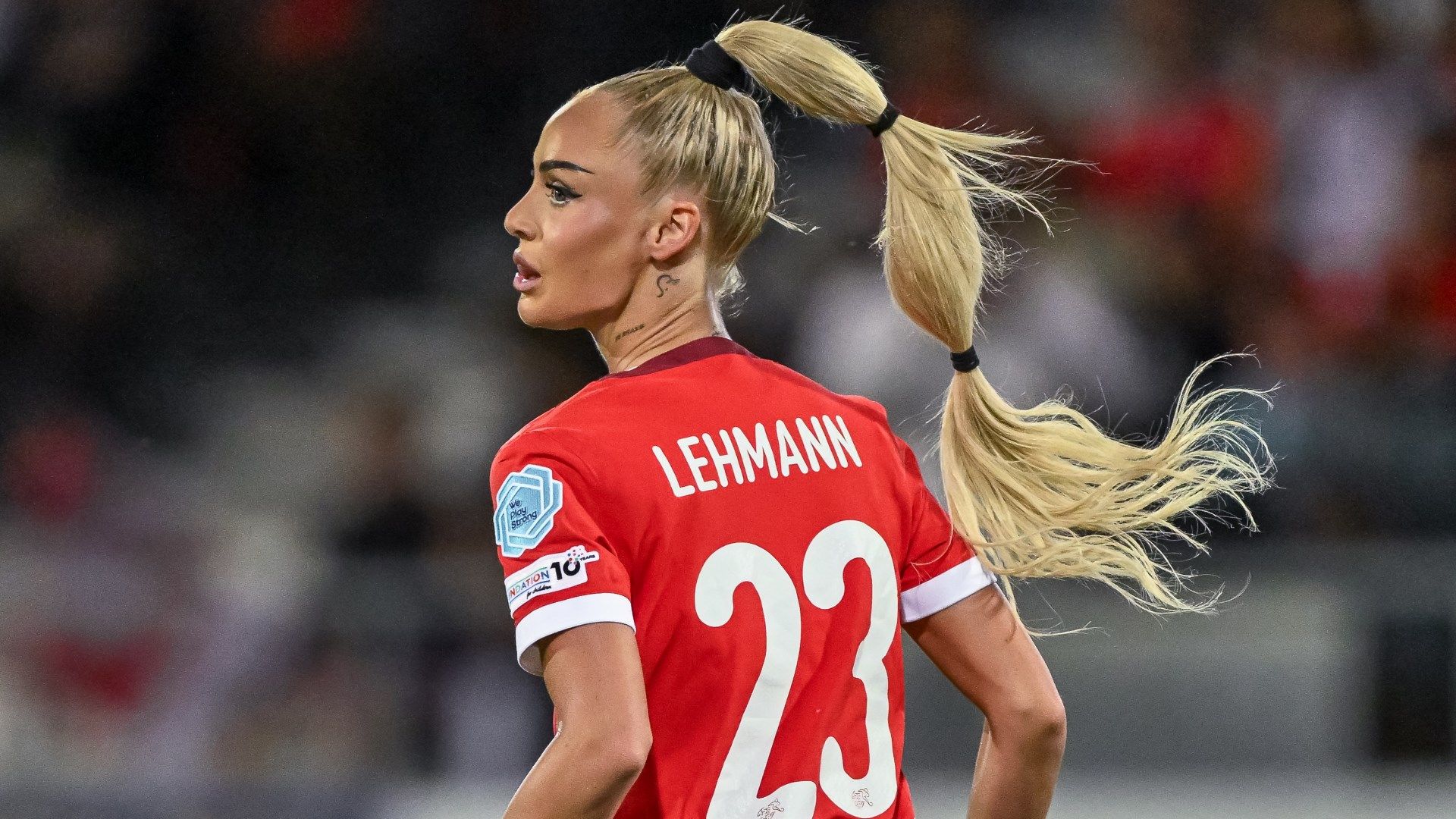 Alisha Lehmann reveals what she has told Switzerland team in motivational speech ahead of Euro ...